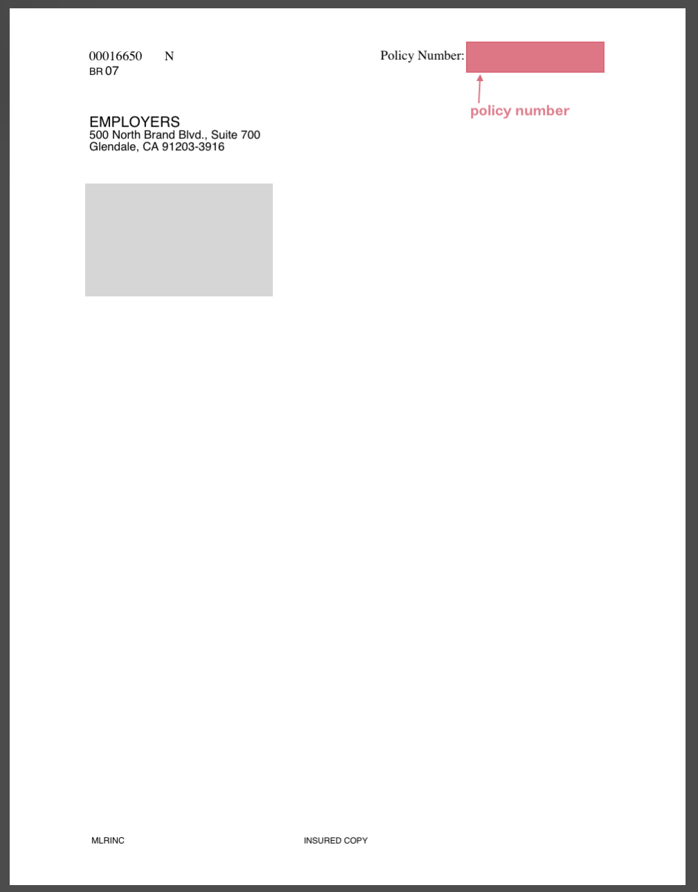 Where do I find a policy number? – Attune Insurance